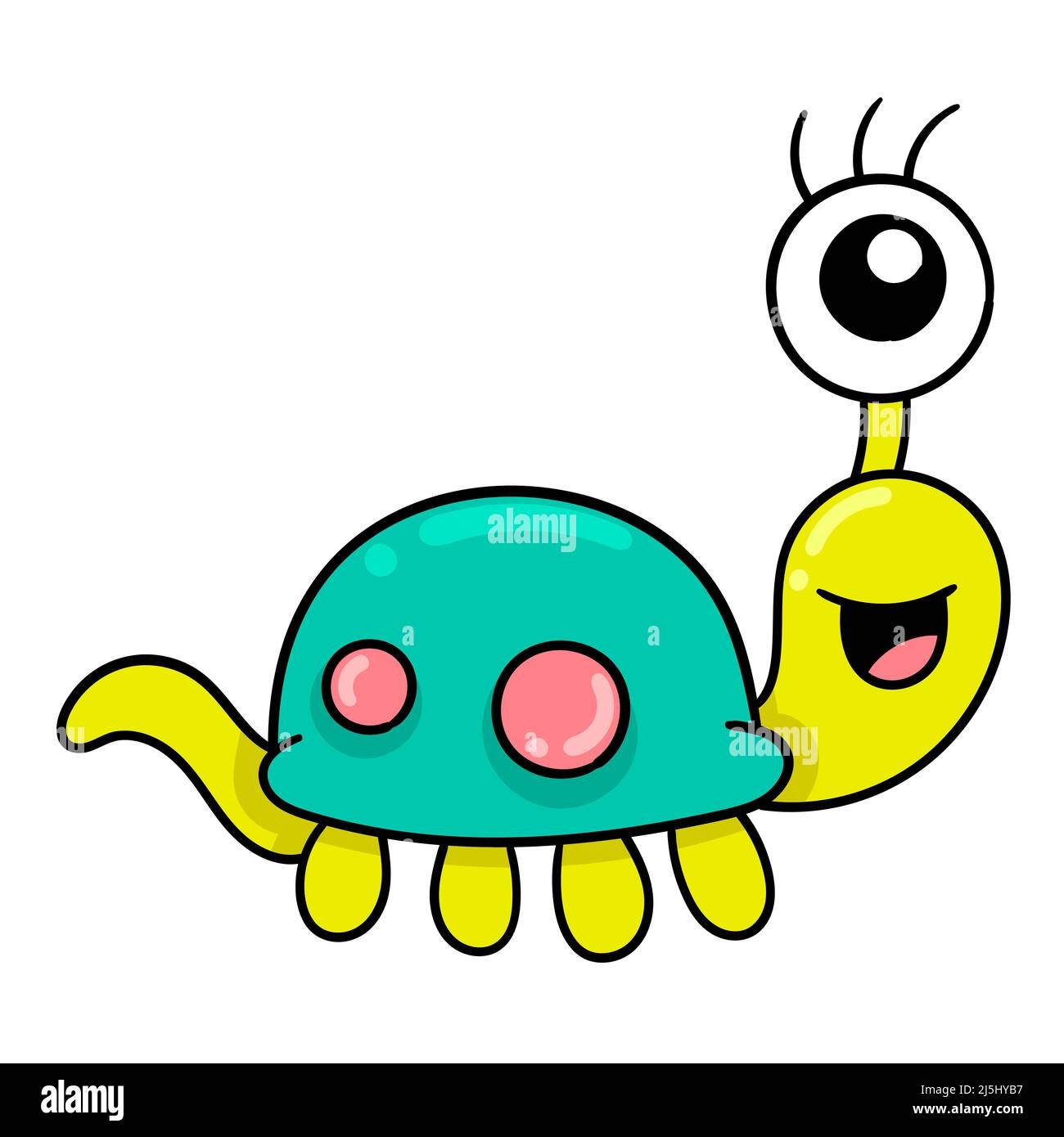 One eye monster emoji hi-res stock photography and images - Alamy