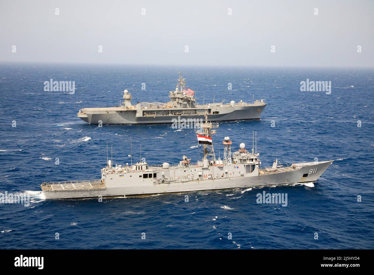 220420-A-AI379-7272 RED SEA (April 20, 2022) Egyptian Navy frigate ENS ...