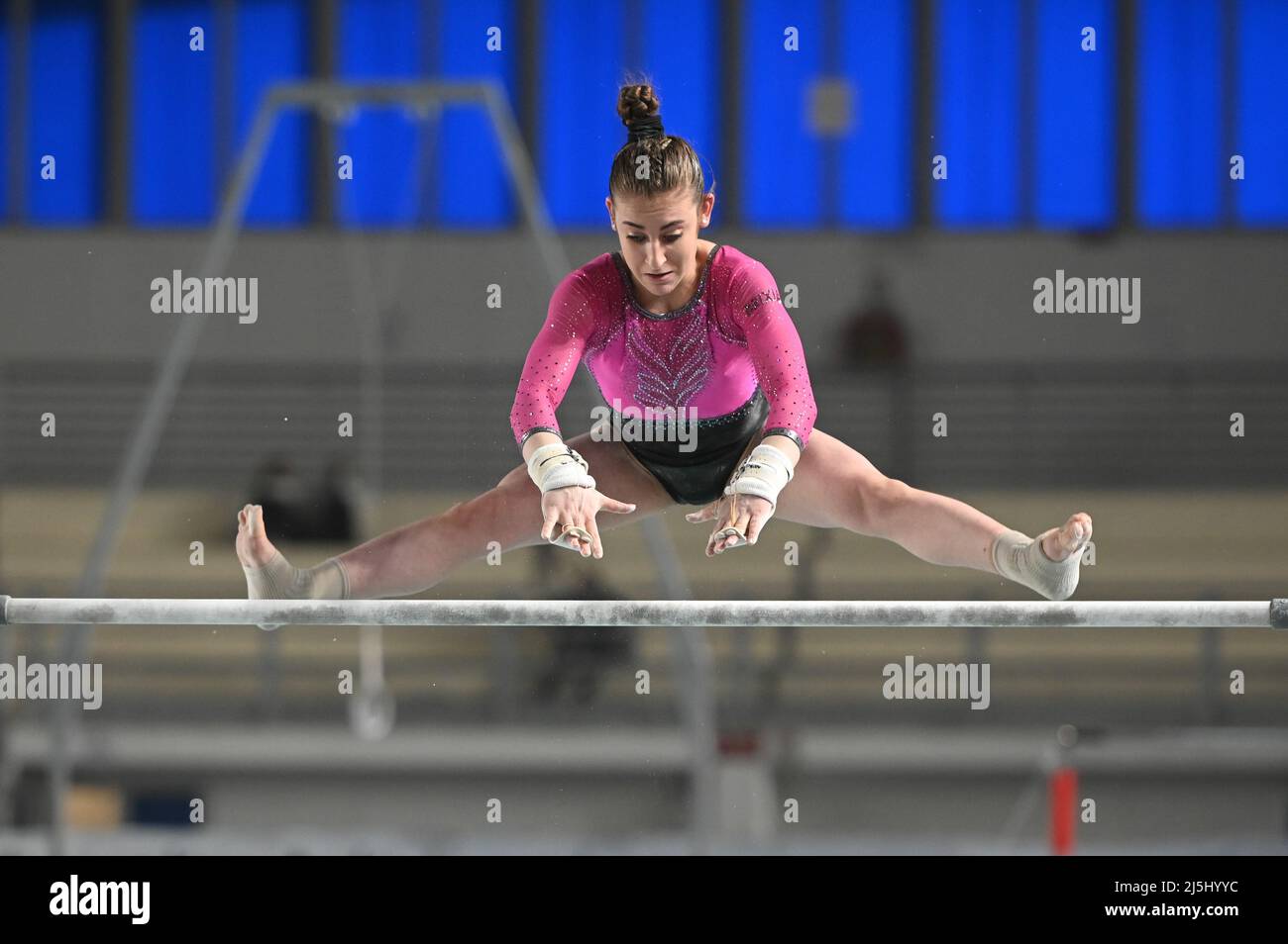 Naples, Italy. 23rd Apr, 2022. Angela Andreoli (Brixia) UB during ...
