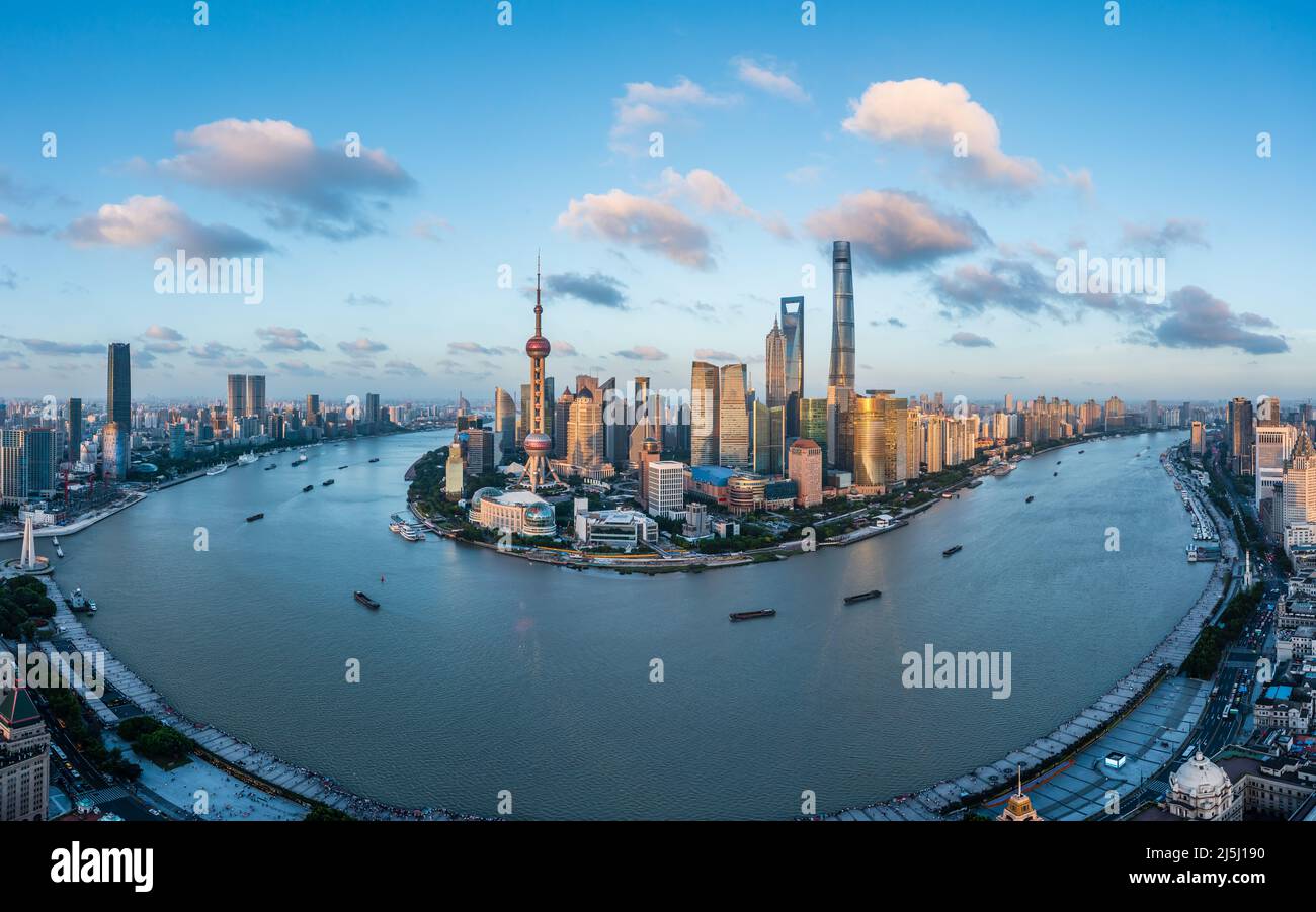 Shanghai aerial hi-res stock photography and images - Alamy