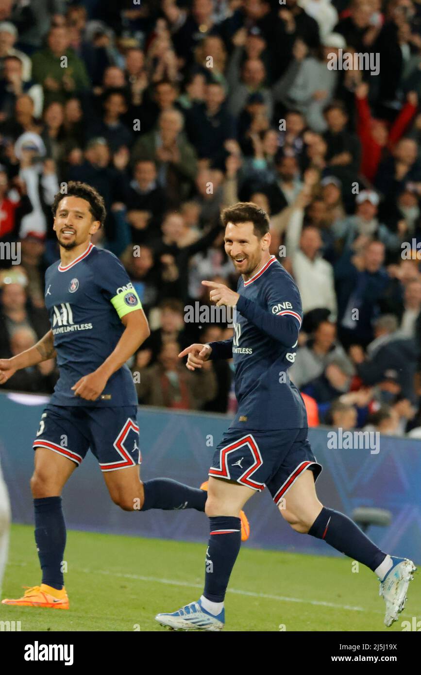 Messi psg goal hi-res stock photography and images - Alamy