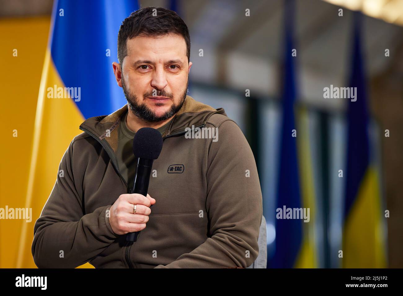 Ukraine President Volodymyr Zelensky Holds A Two Hour Long Press