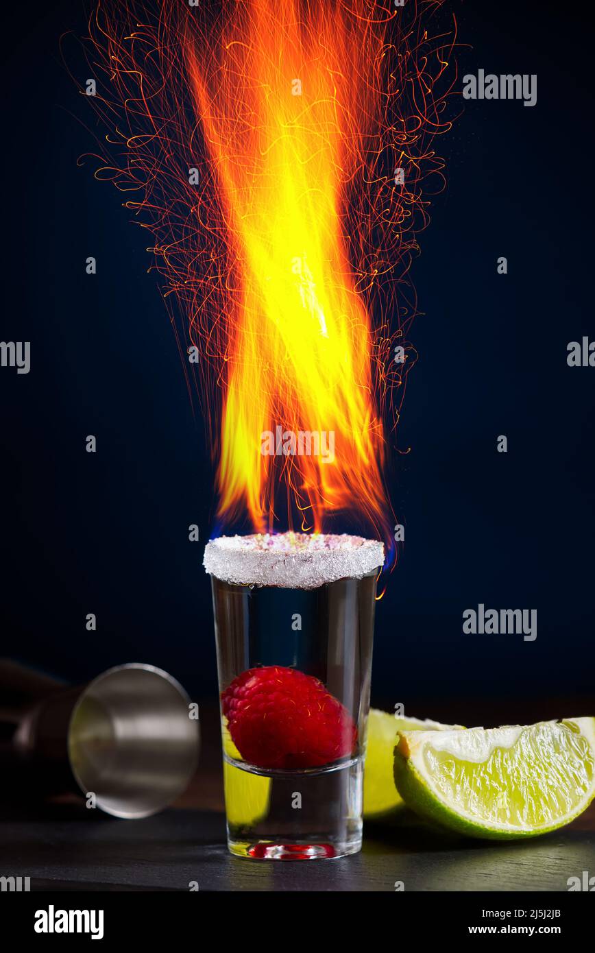 Burning shot hi-res stock photography and images - Alamy