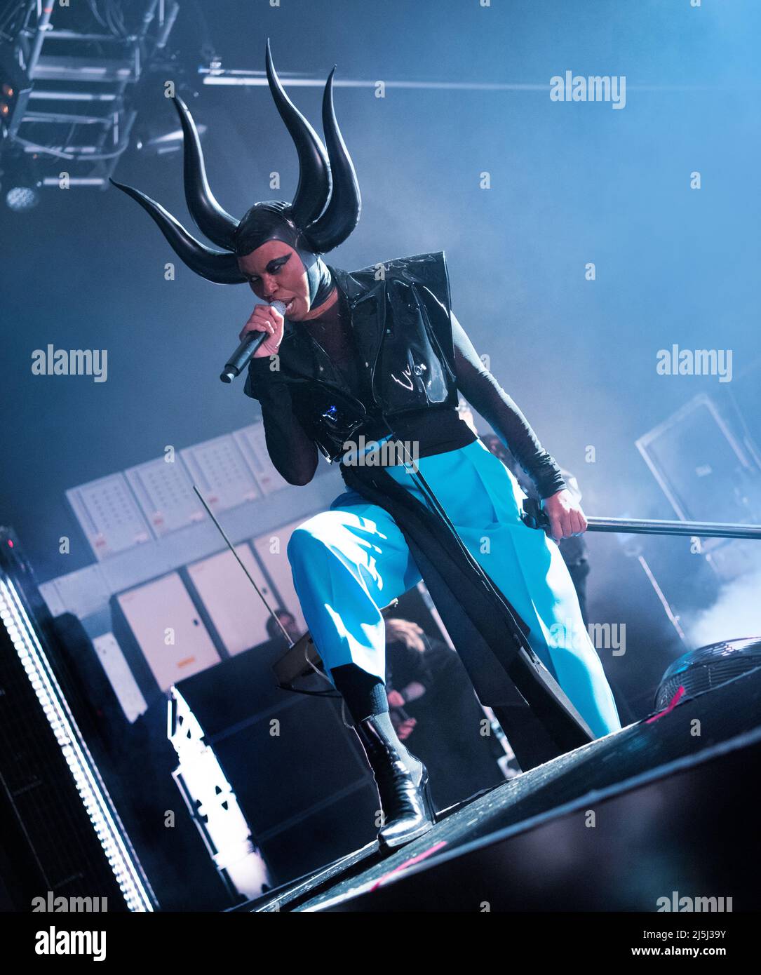 Skunk Anansie, Singer Skin, live on stage in concert at Birmingham O2 ...