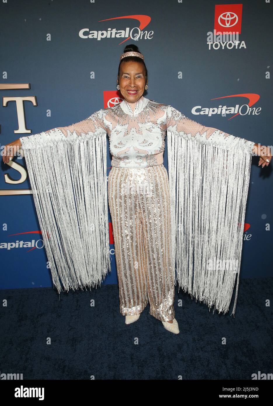 Hollywood, Ca. 23rd Apr, 2022. Xernona Clayton at the 2022 Trumpet ...