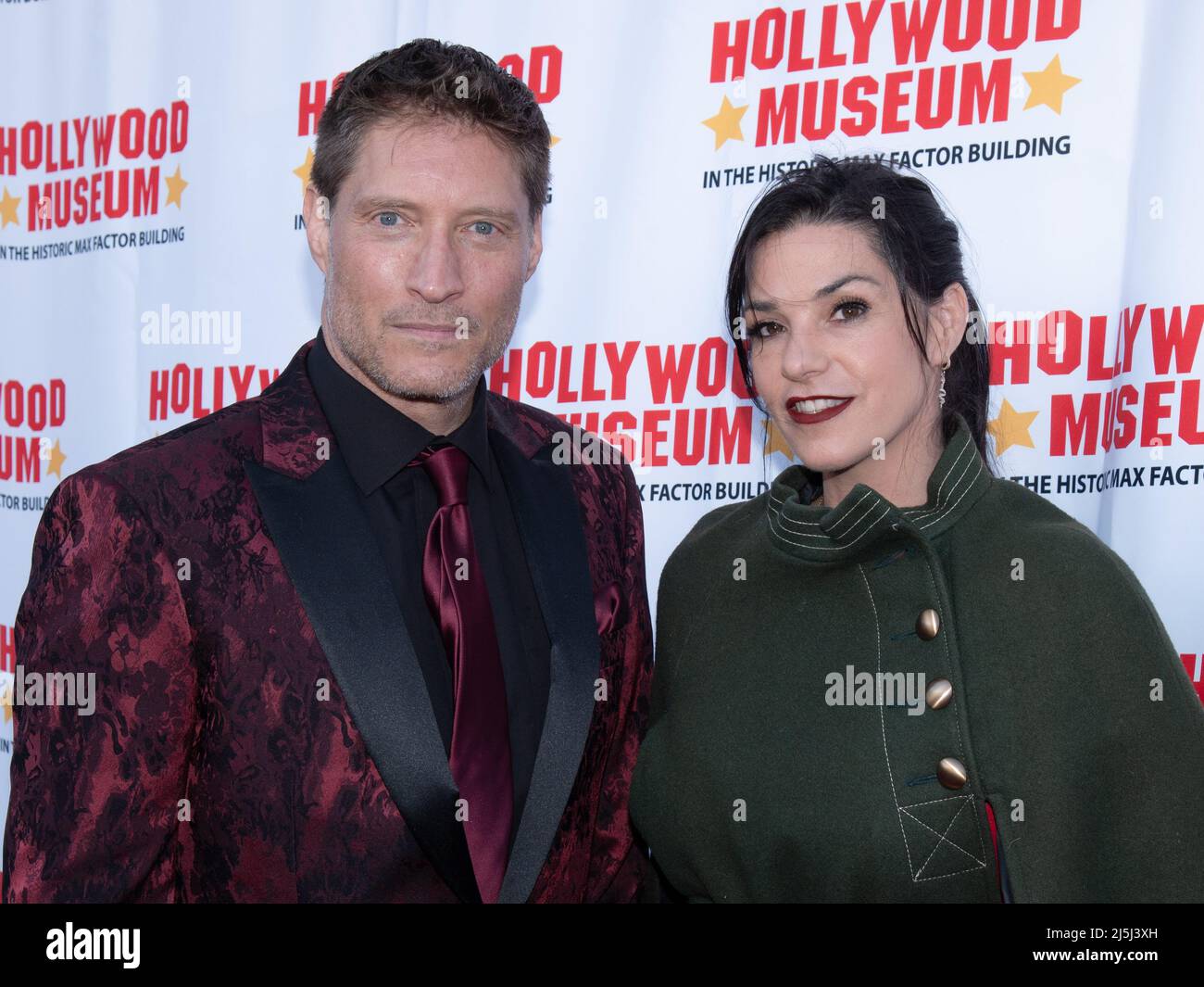 April 21, 2022, Hollywood, California, USA: Sean Kanan and Michele Vega ...