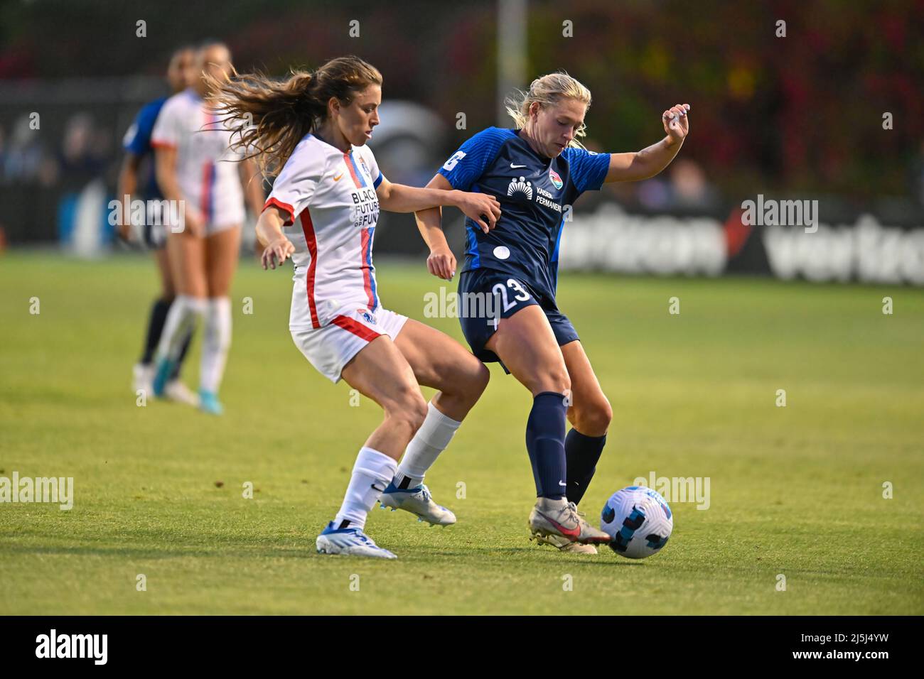 San Diego, California, USA. 23rd Apr, 2022. San Diego Wave FC ...