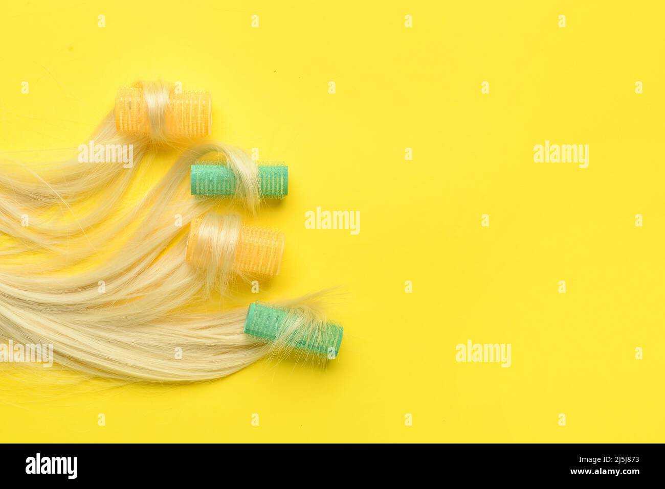Blonde strands hi-res stock photography and images - Alamy