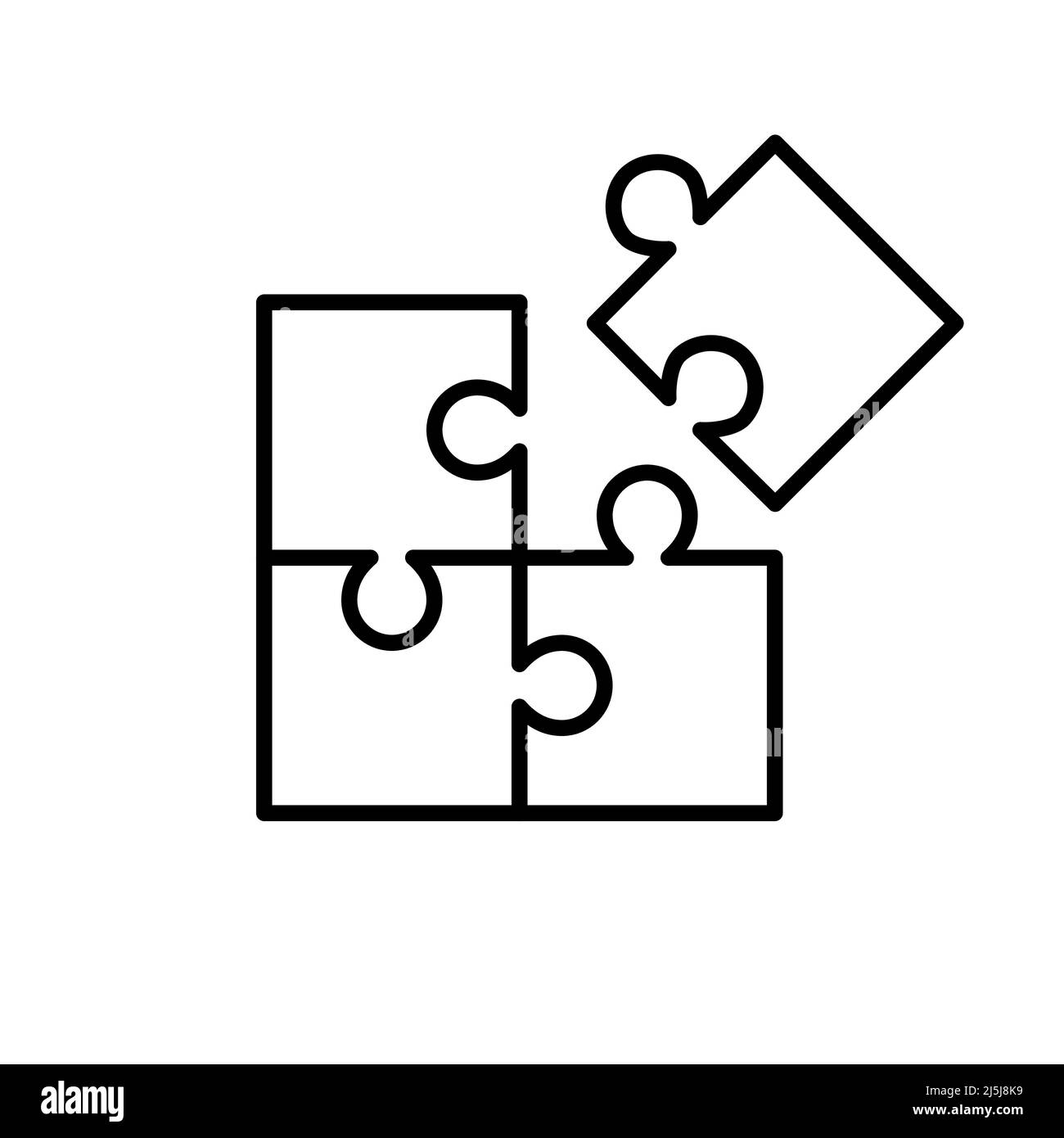 Project management pixel perfect Cut Out Stock Images & Pictures - Alamy