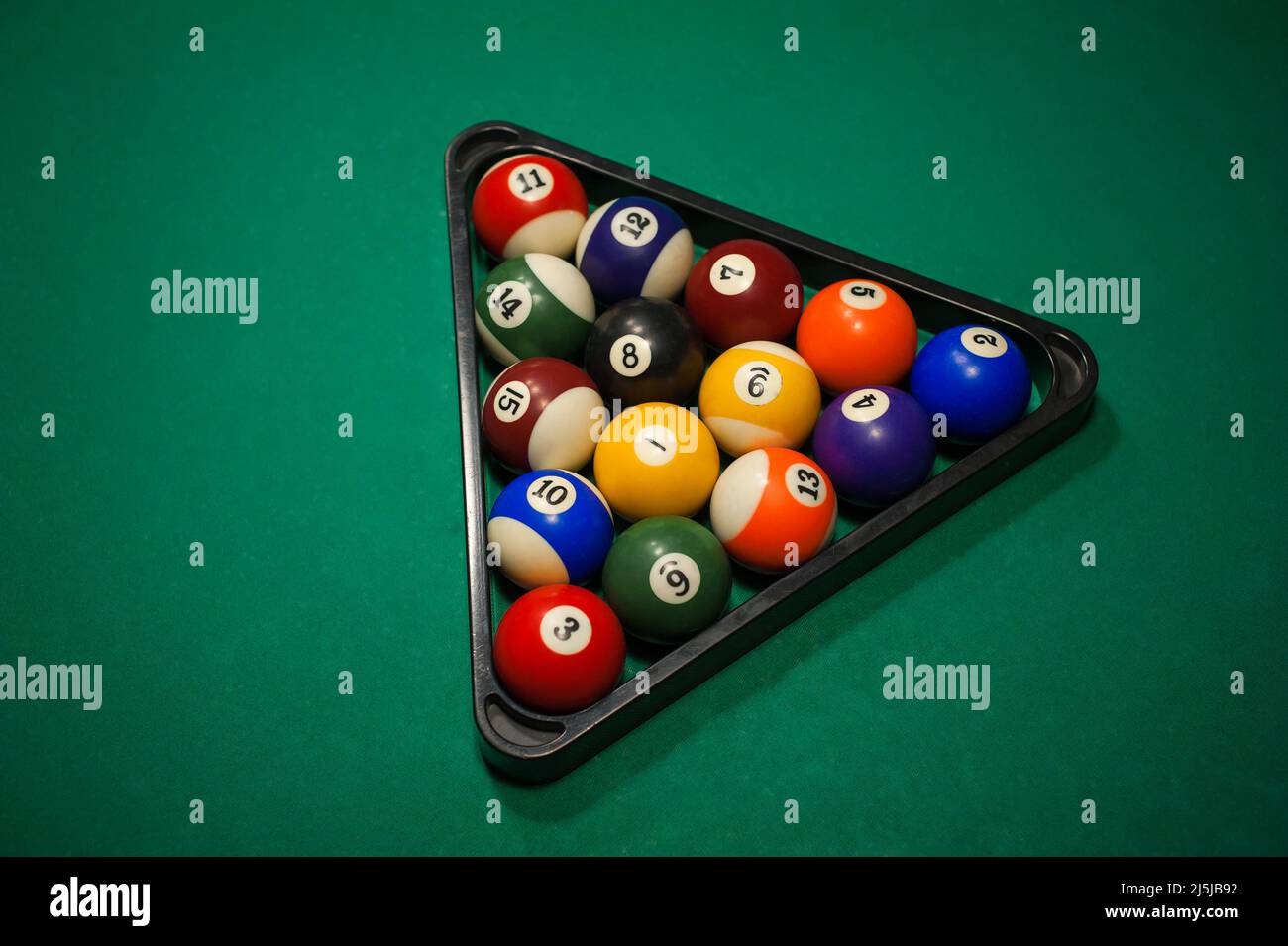Snooker triangle hi-res stock photography and images - Alamy