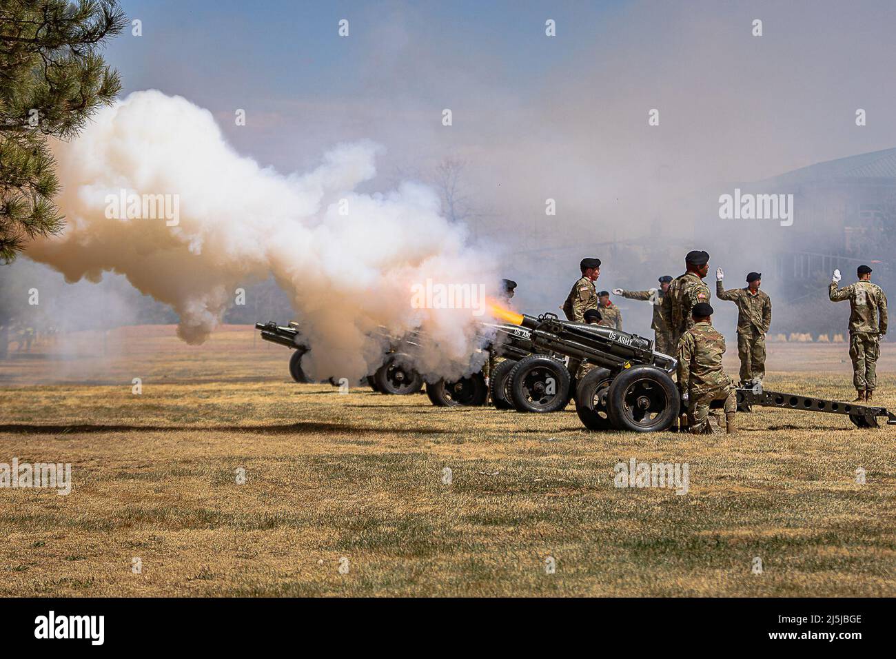 Fort Carson, USA. 14th Apr, 2022. Soldiers assigned to 2nd Battalion ...