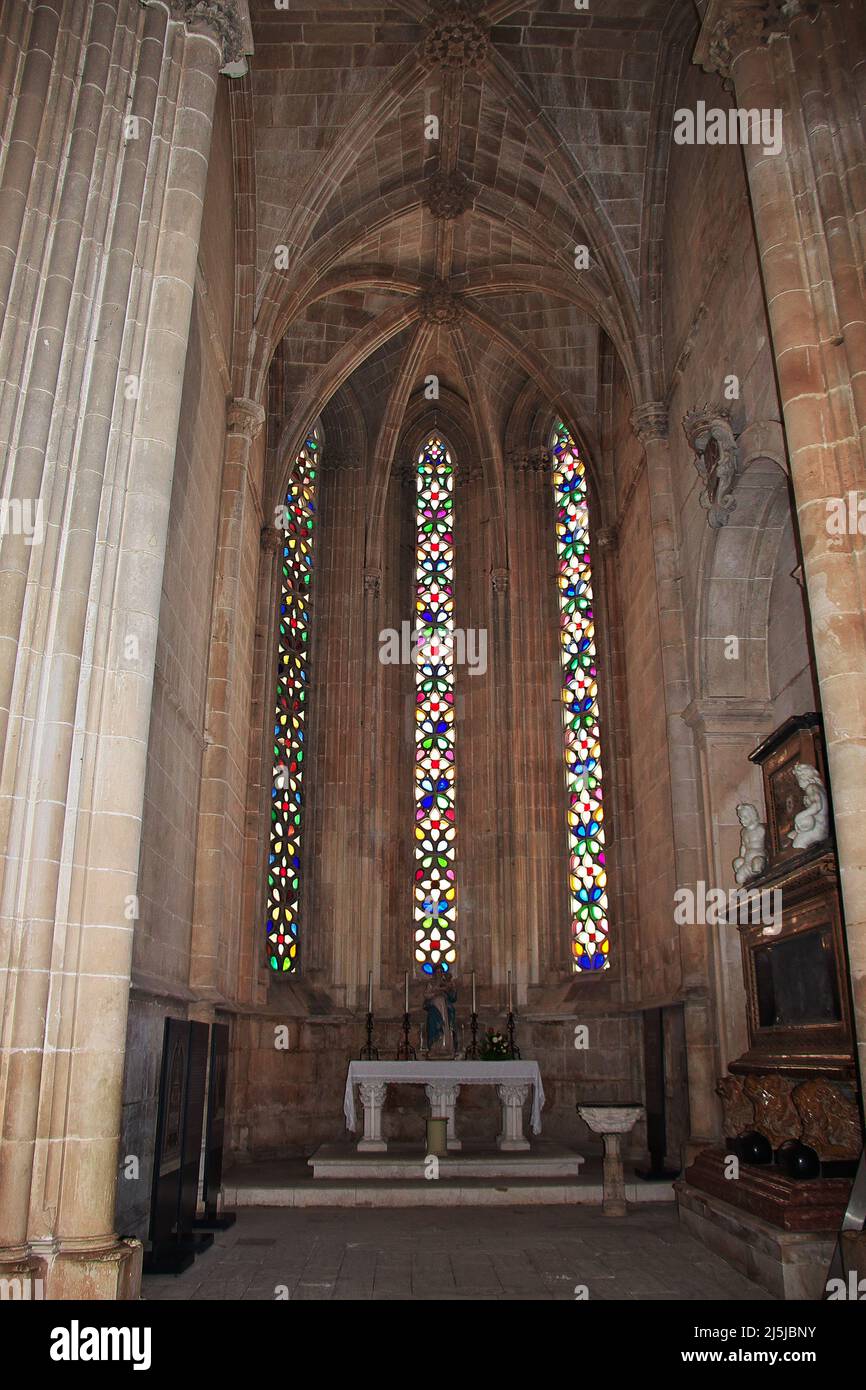 Ancient Dominican monastery in Batalha, Portugal Stock Photo - Alamy