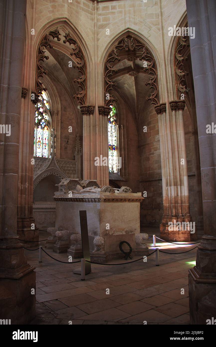 Ancient Dominican monastery in Batalha, Portugal Stock Photo - Alamy