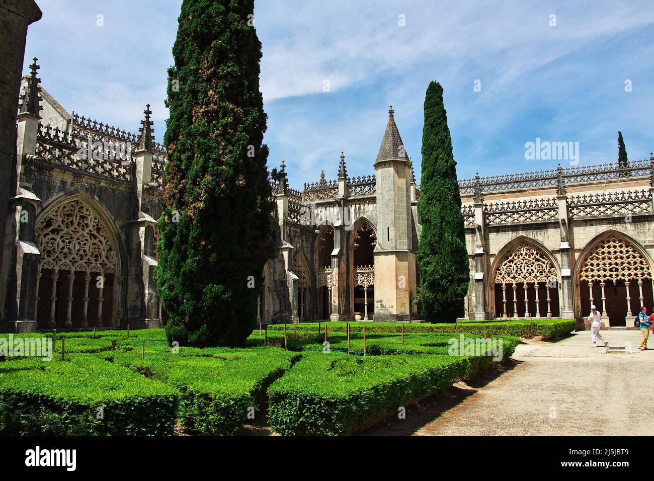 Ancient Dominican monastery in Batalha city, Portugal Stock Photo - Alamy