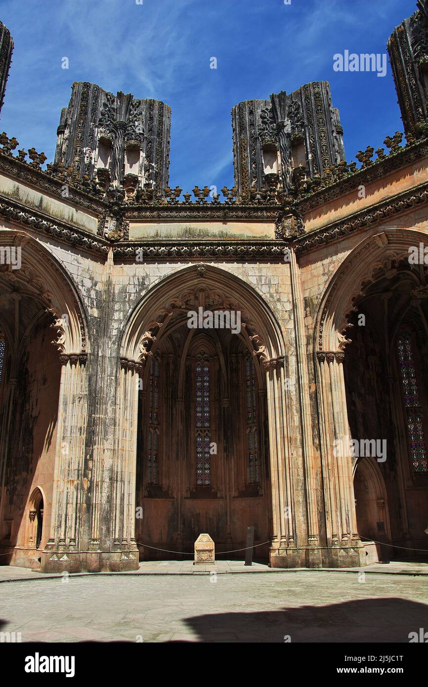 Ancient Dominican monastery in Batalha, Portugal Stock Photo - Alamy