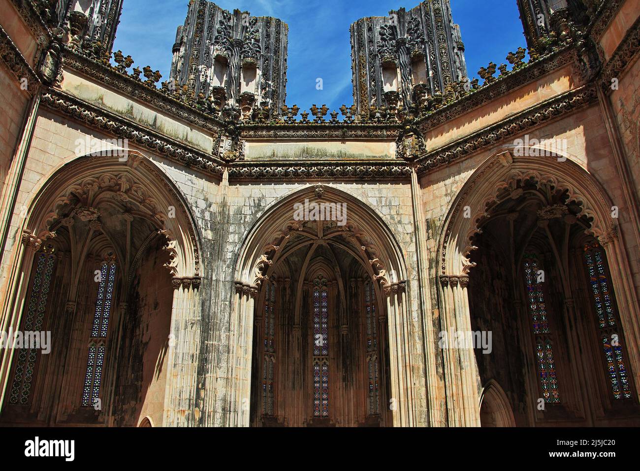 Ancient Dominican monastery in Batalha, Portugal Stock Photo - Alamy