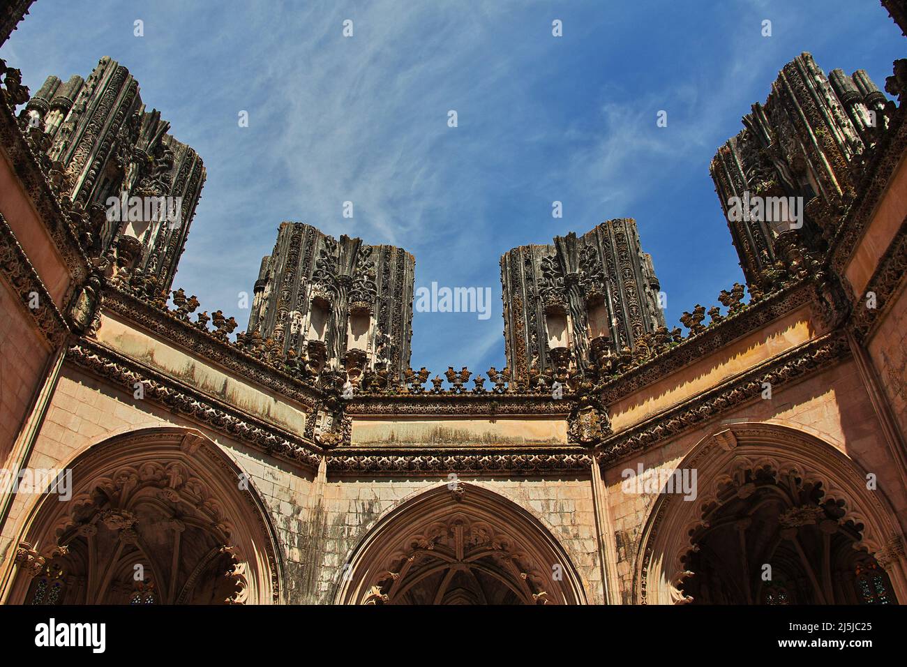 Ancient Dominican monastery in Batalha, Portugal Stock Photo - Alamy
