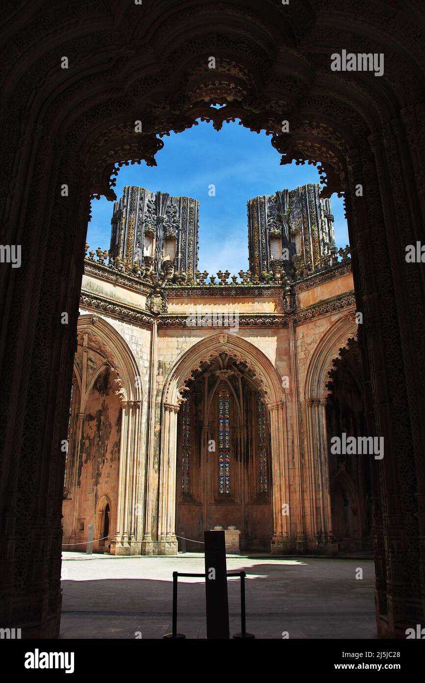 Ancient Dominican monastery in Batalha, Portugal Stock Photo - Alamy