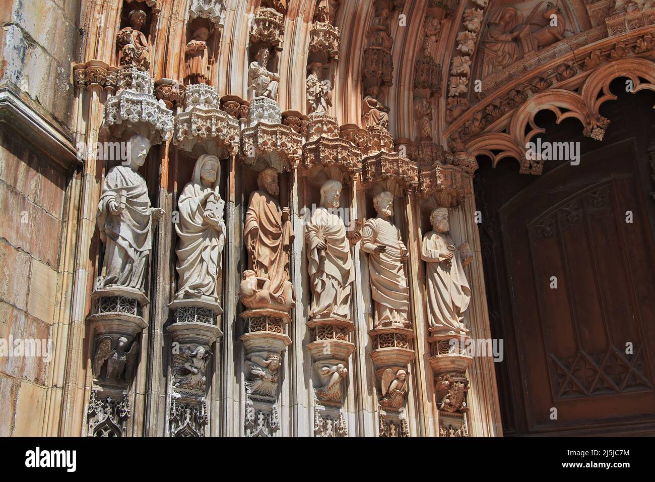 Ancient Dominican monastery in Batalha city, Portugal Stock Photo - Alamy