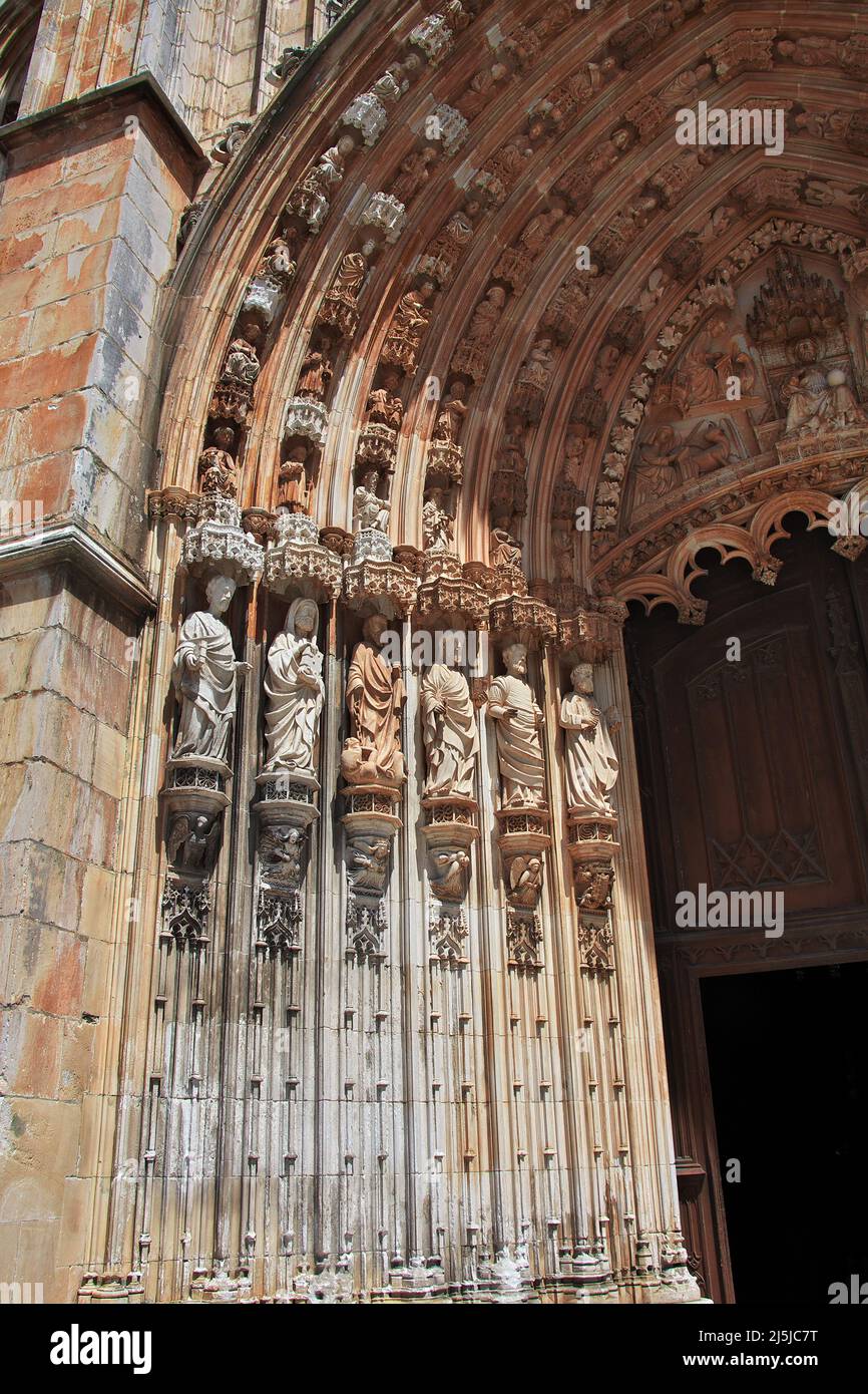 Ancient Dominican monastery in Batalha city, Portugal Stock Photo - Alamy