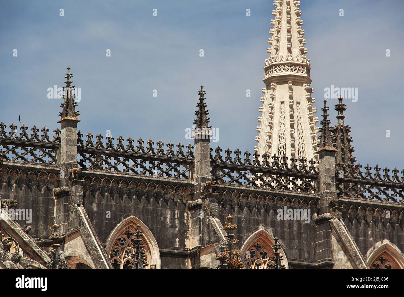 Ancient Dominican monastery in Batalha city, Portugal Stock Photo - Alamy