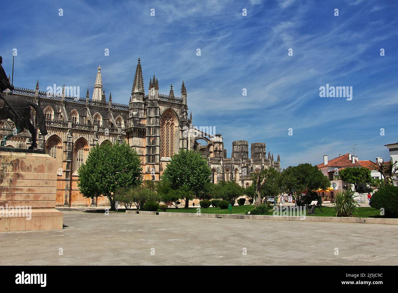 Ancient Dominican monastery in Batalha city, Portugal Stock Photo - Alamy