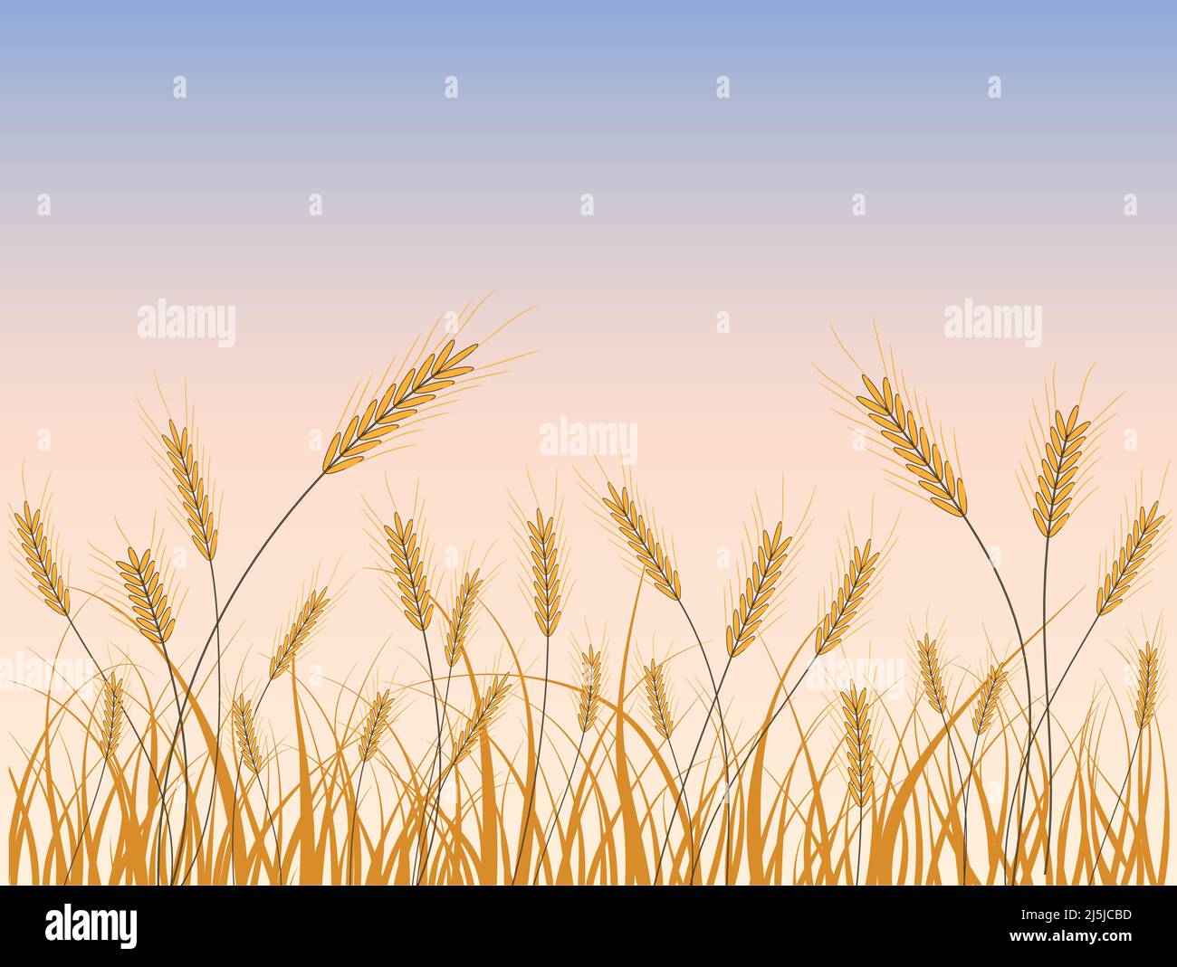 Wheat Straw Vector