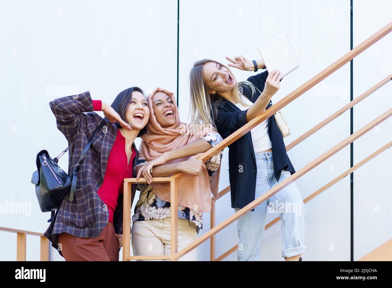 Female millennials hi-res stock photography and images - Alamy
