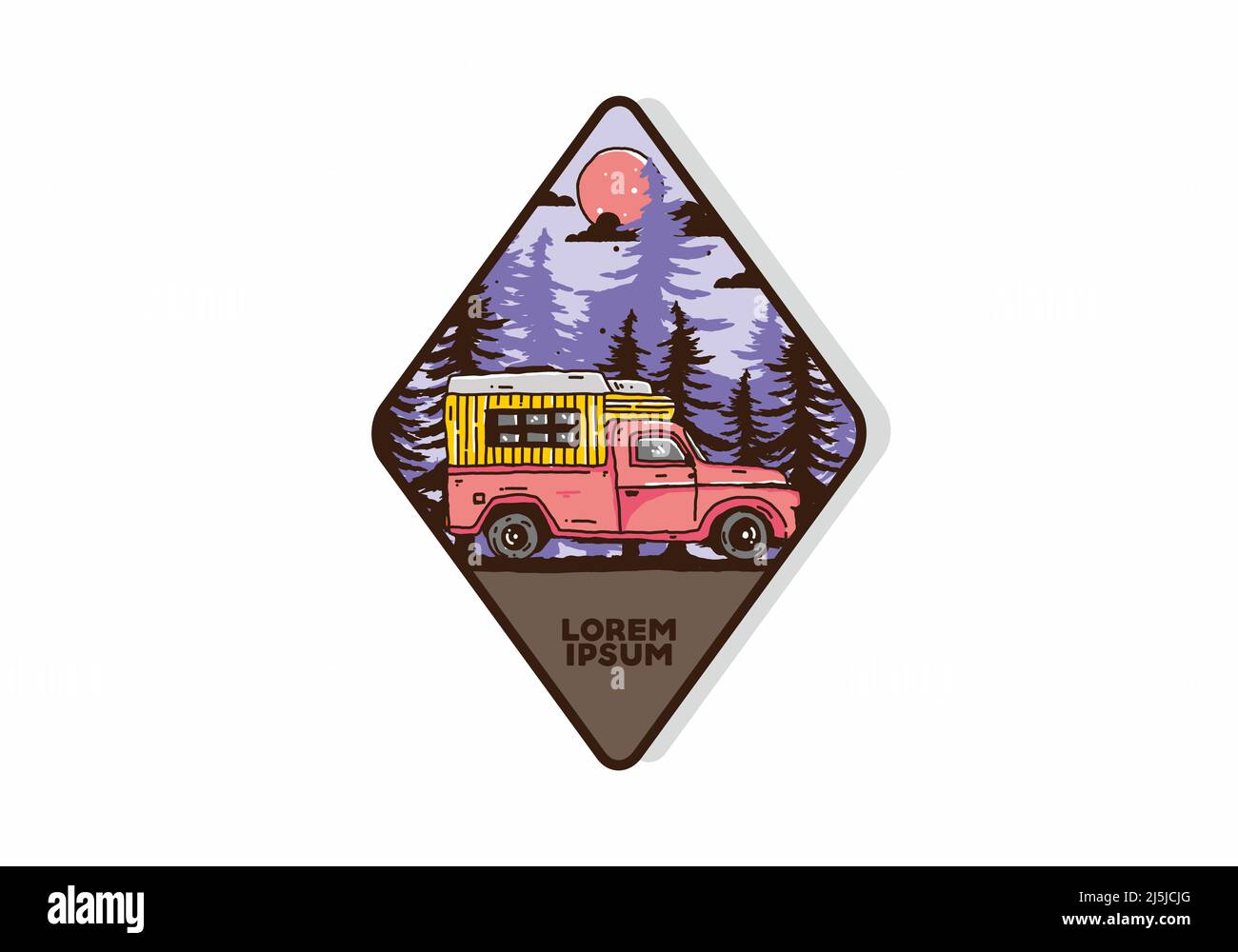 Inside camper van Cut Out Stock Images & Pictures - Alamy