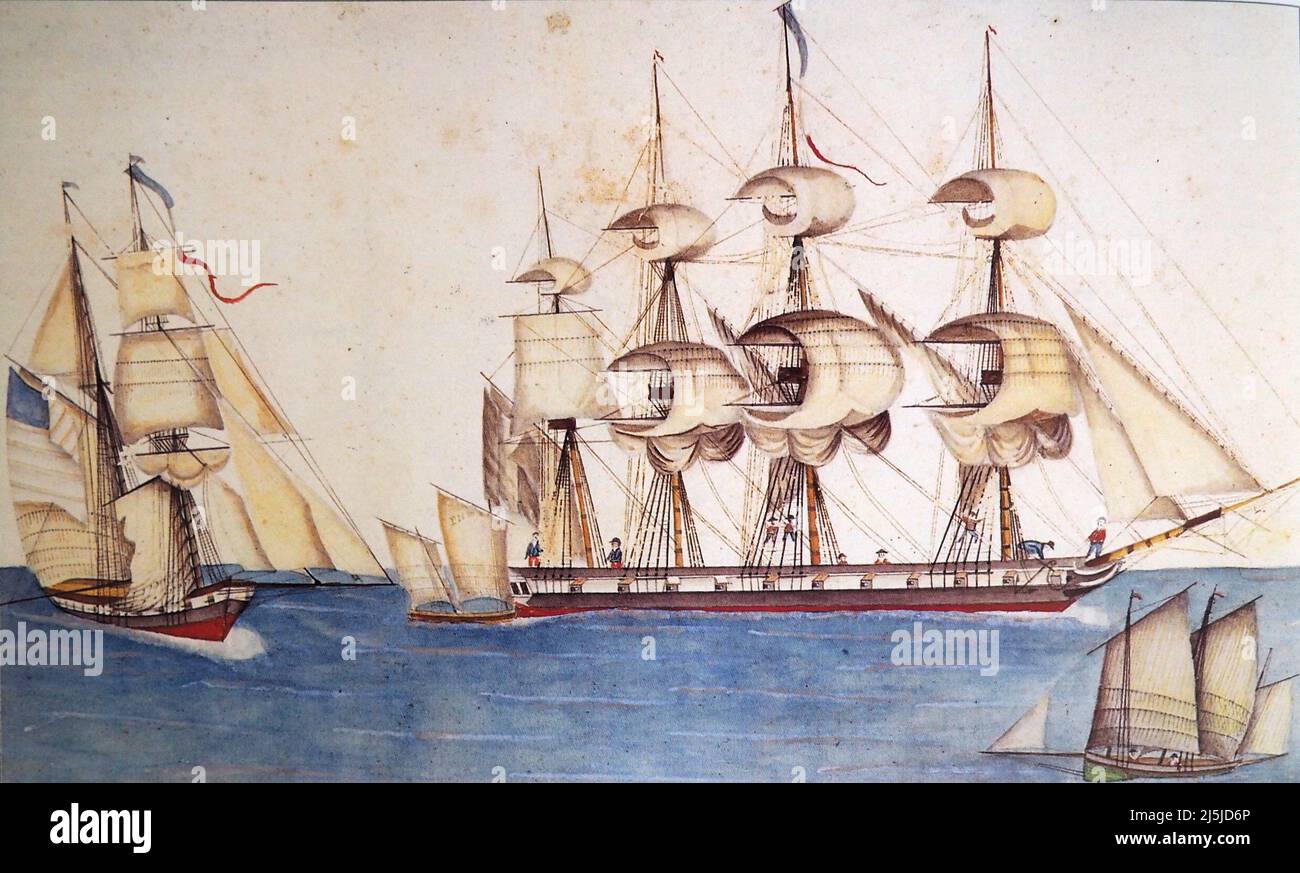 4 masted hi-res stock photography and images - Alamy