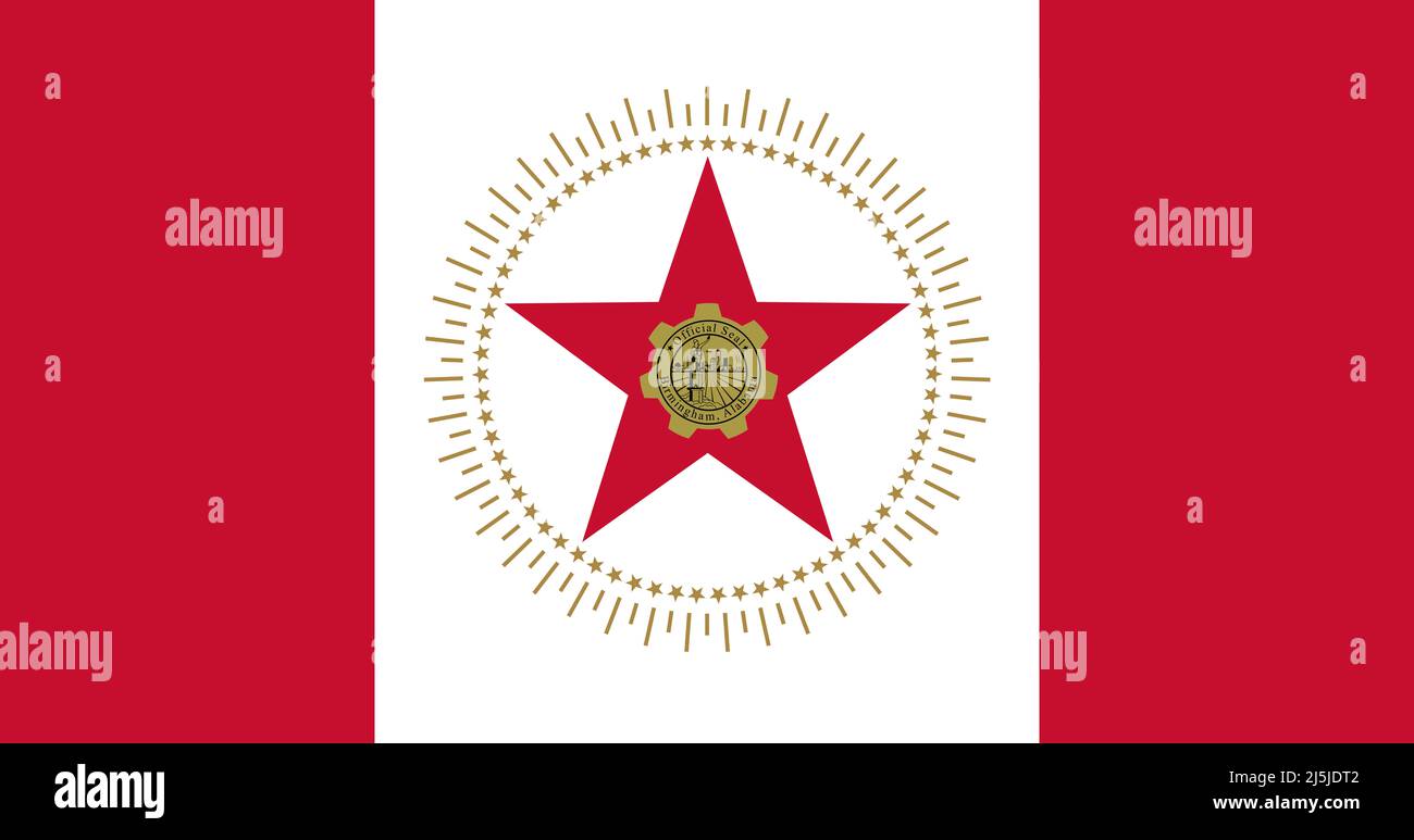 Flag birmingham alabama usa hi-res stock photography and images - Alamy