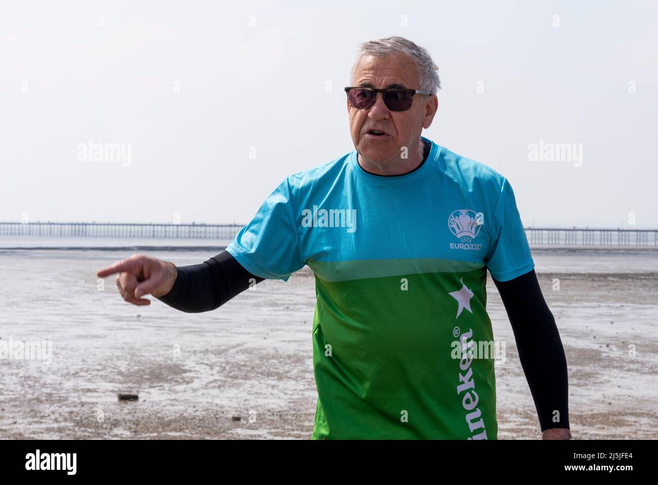 Independent Thorpe Bay Councillor Martin Terry in Southend on Sea ...