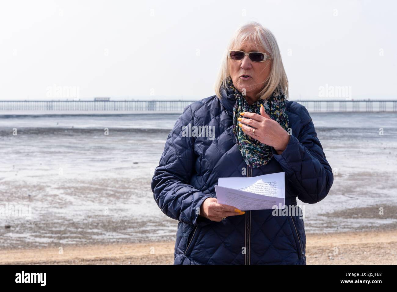 LibDem Councillor Carole Mulroney of Leigh Ward in Southend on Sea ...