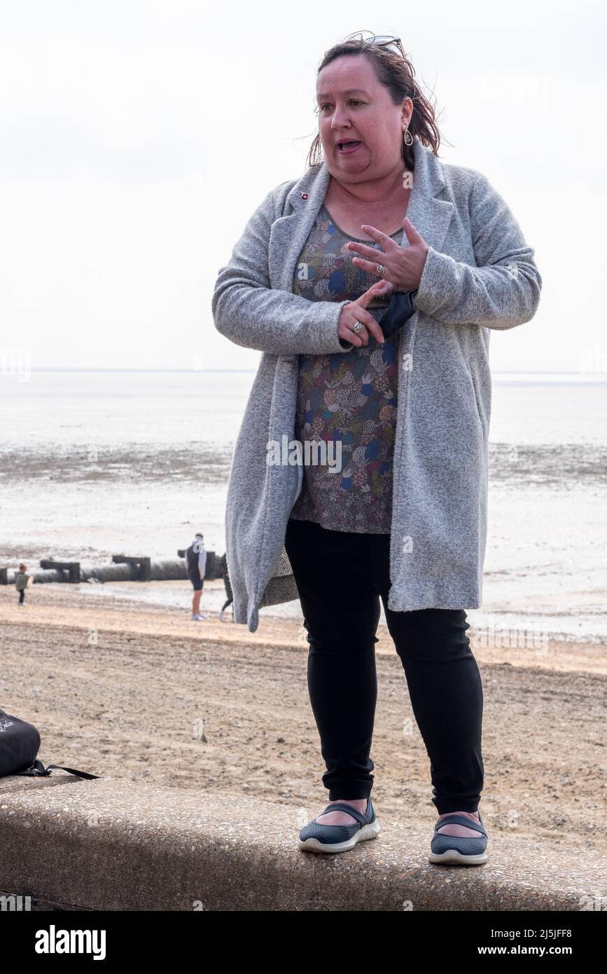 Labour Councillor Anne Jones of Westborough Ward in Southend on Sea ...