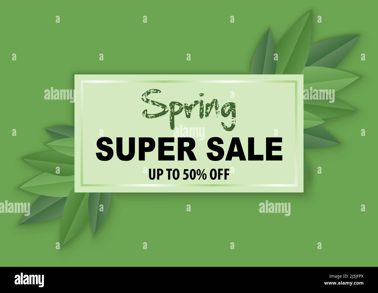 Leaf on green layer Stock Vector Images - Alamy