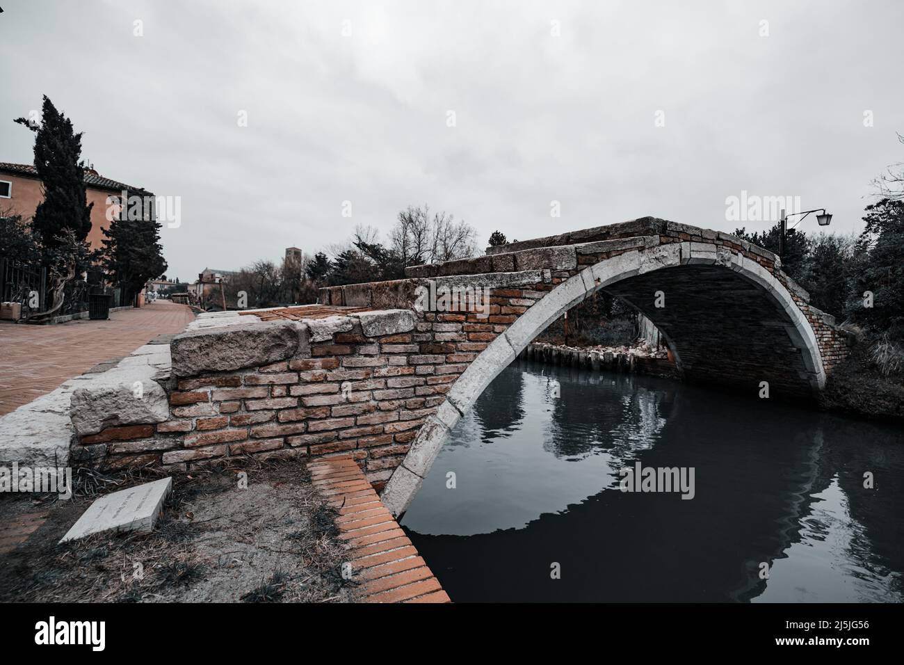 Church of Santa Fosca building on Torcello island Venetian Lagoon ...