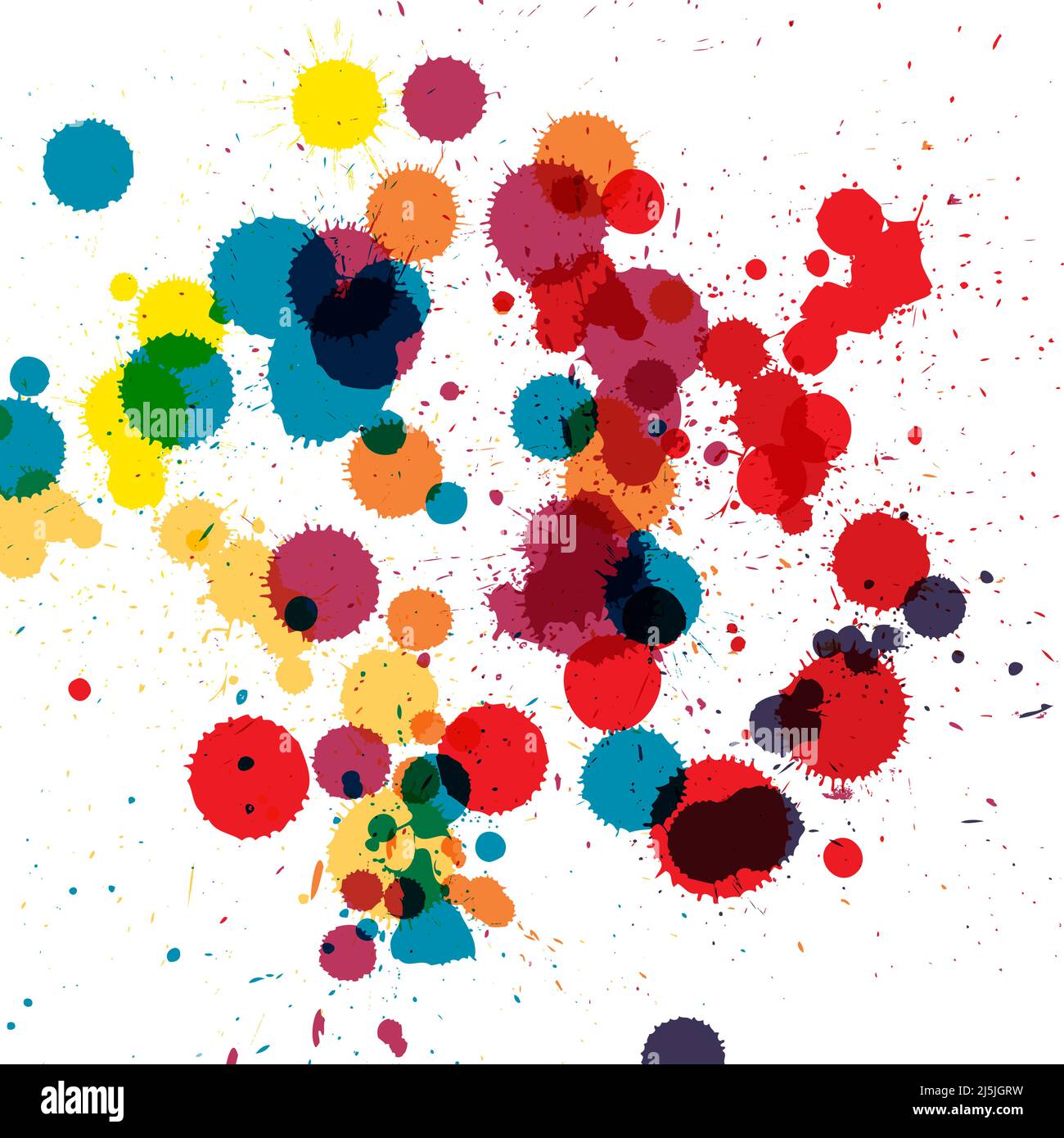 Various watercolor paint Stock Vector Images - Alamy