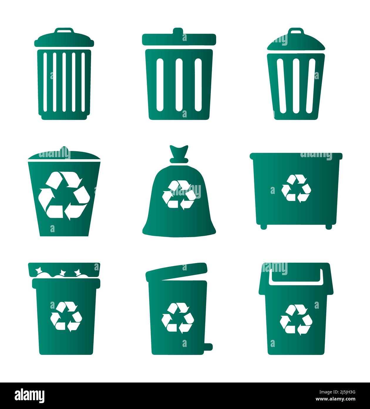 Disposal vector vectors hi-res stock photography and images - Alamy