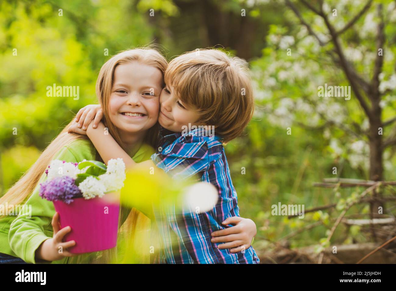 Cute Little Kids In Love