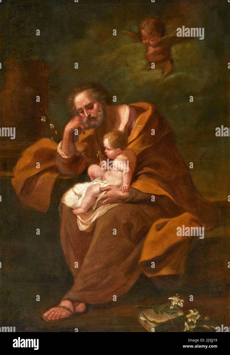 San giuseppe col bambino hi-res stock photography and images - Alamy
