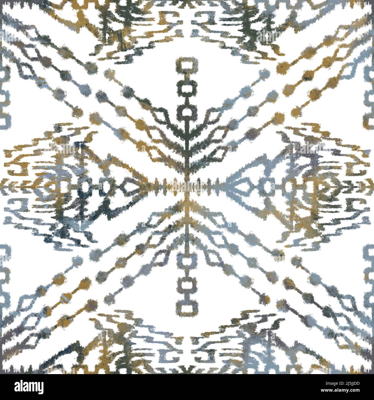 Seamless neutral and white grungy classic abstract surface pattern ...