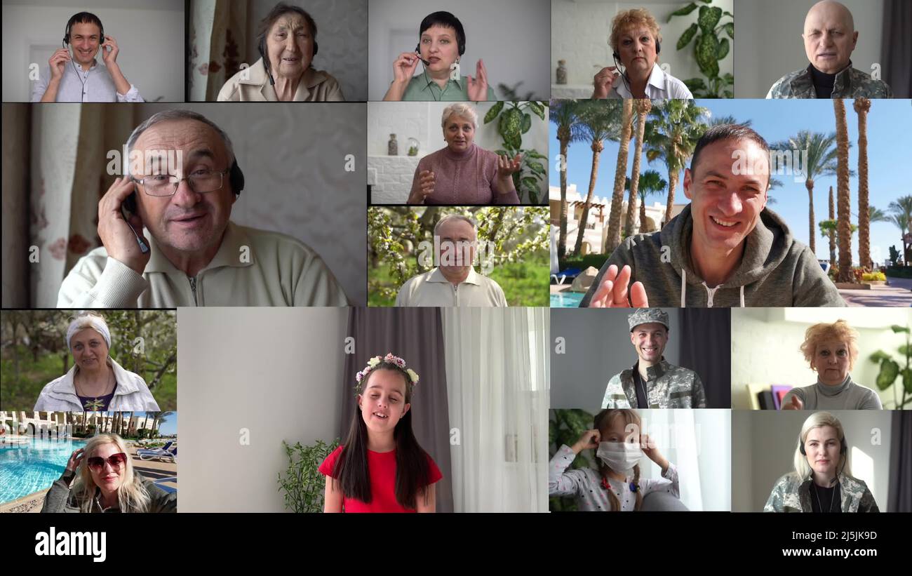 Large set of various business images in the office Stock Photo - Alamy