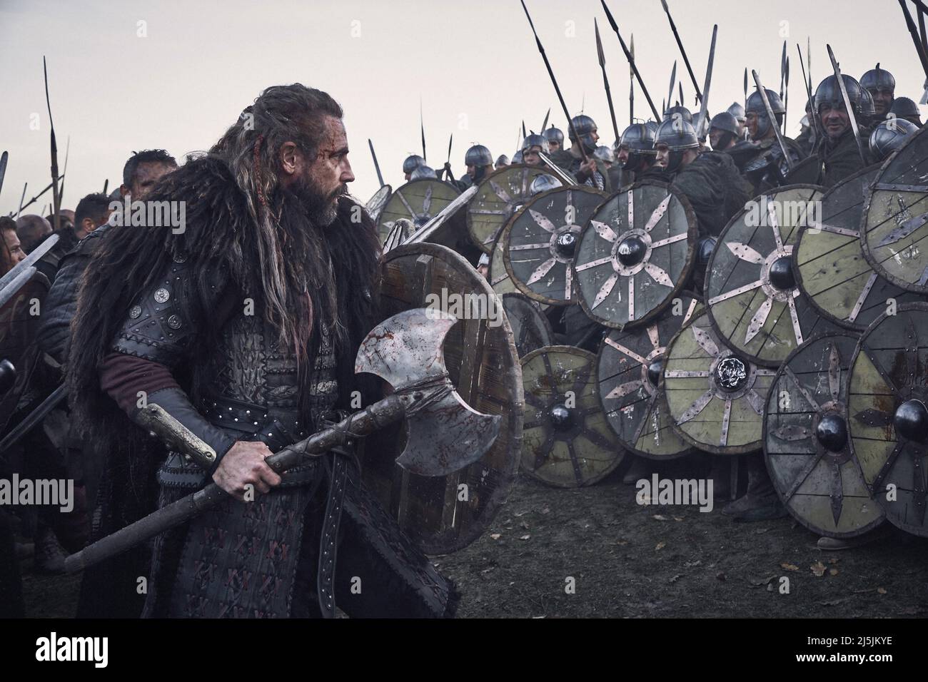 ALEXANDER DREYMON in THE LAST KINGDOM (2015), directed by NICK MURPHY ...