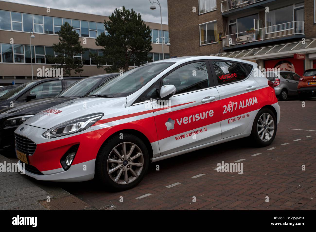 Side View Verisure Company Car At Amsterdam The Netherlands 21-4-2022 ...