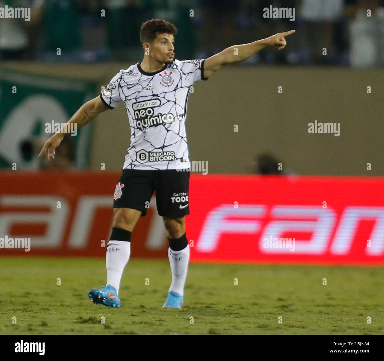 Sao Paulo, Brazil. 23rd Apr, 2022. Rafael Ramos of Corinthians during ...