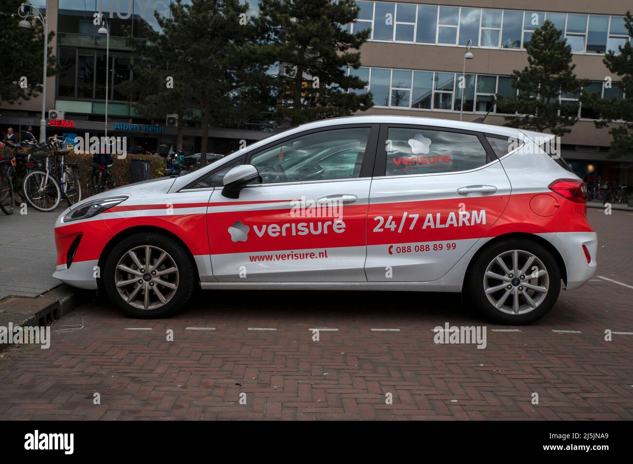Verisure Company Car At Amsterdam The Netherlands 21-4-2022 Stock Photo ...