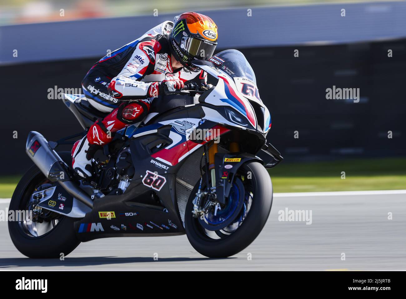 ASSEN - Michael van der Mark (NED) on his BMW during the World ...