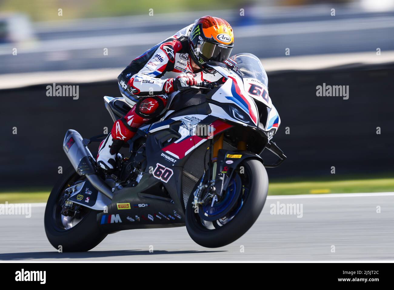 ASSEN - Michael van der Mark (NED) on his BMW during the World ...