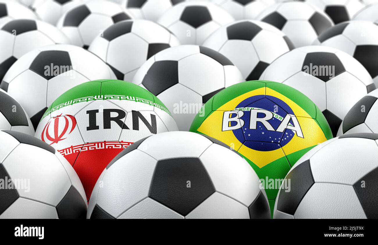 Brazil iran flag hi-res stock photography and images - Alamy