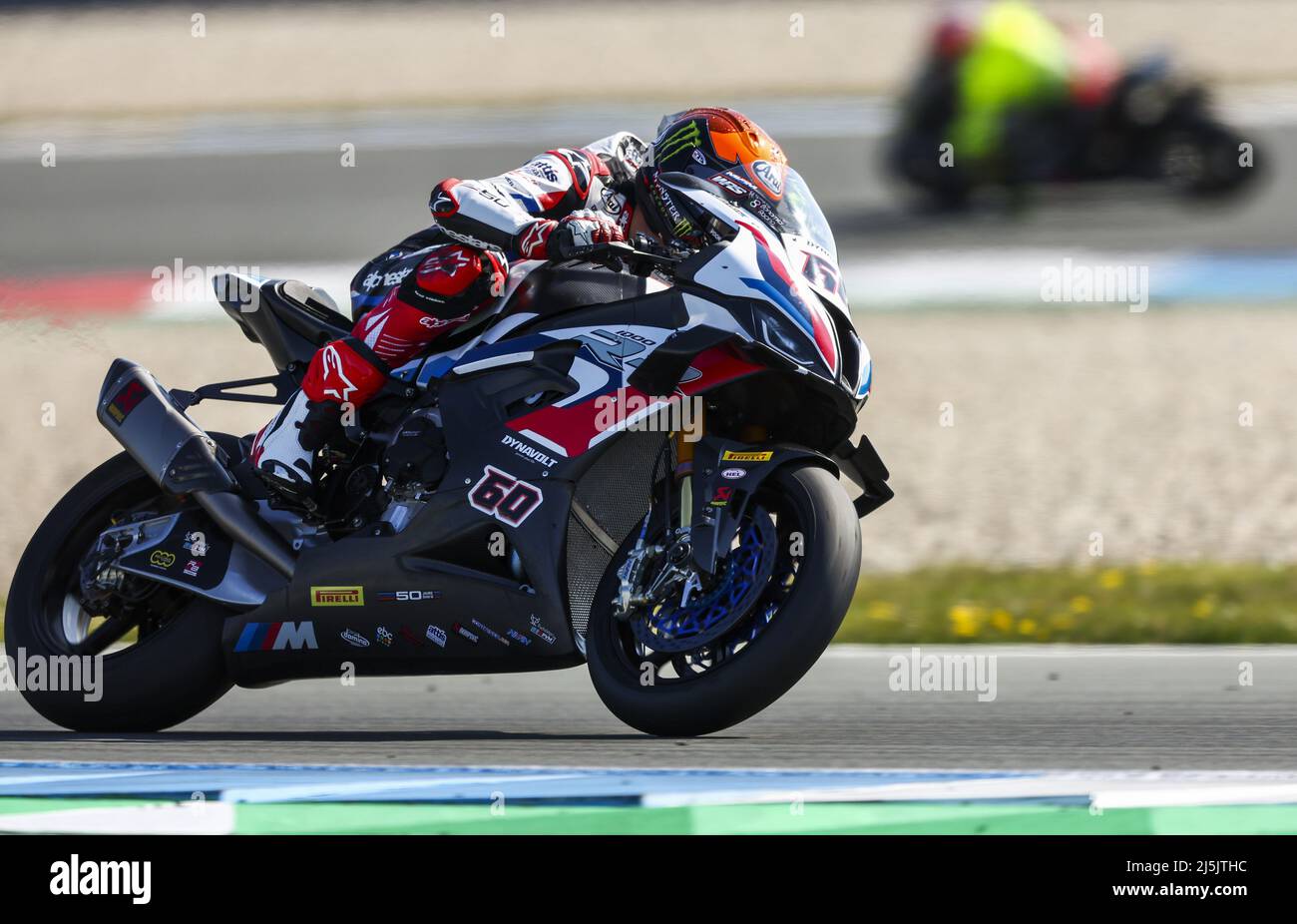 ASSEN - Michael van der Mark (NED) on his BMW during the World ...